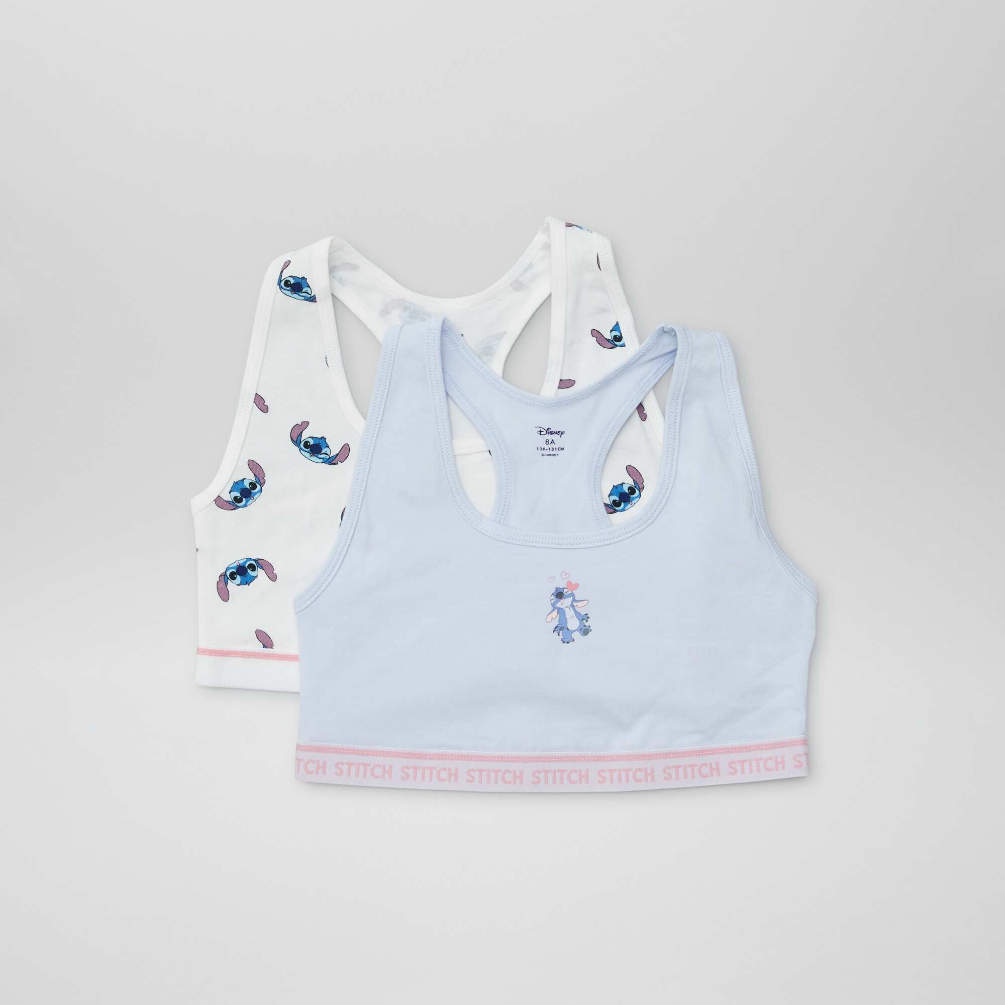 Pack of 2 Disney Stitch crop tops BLUE – Kiabi Georgia